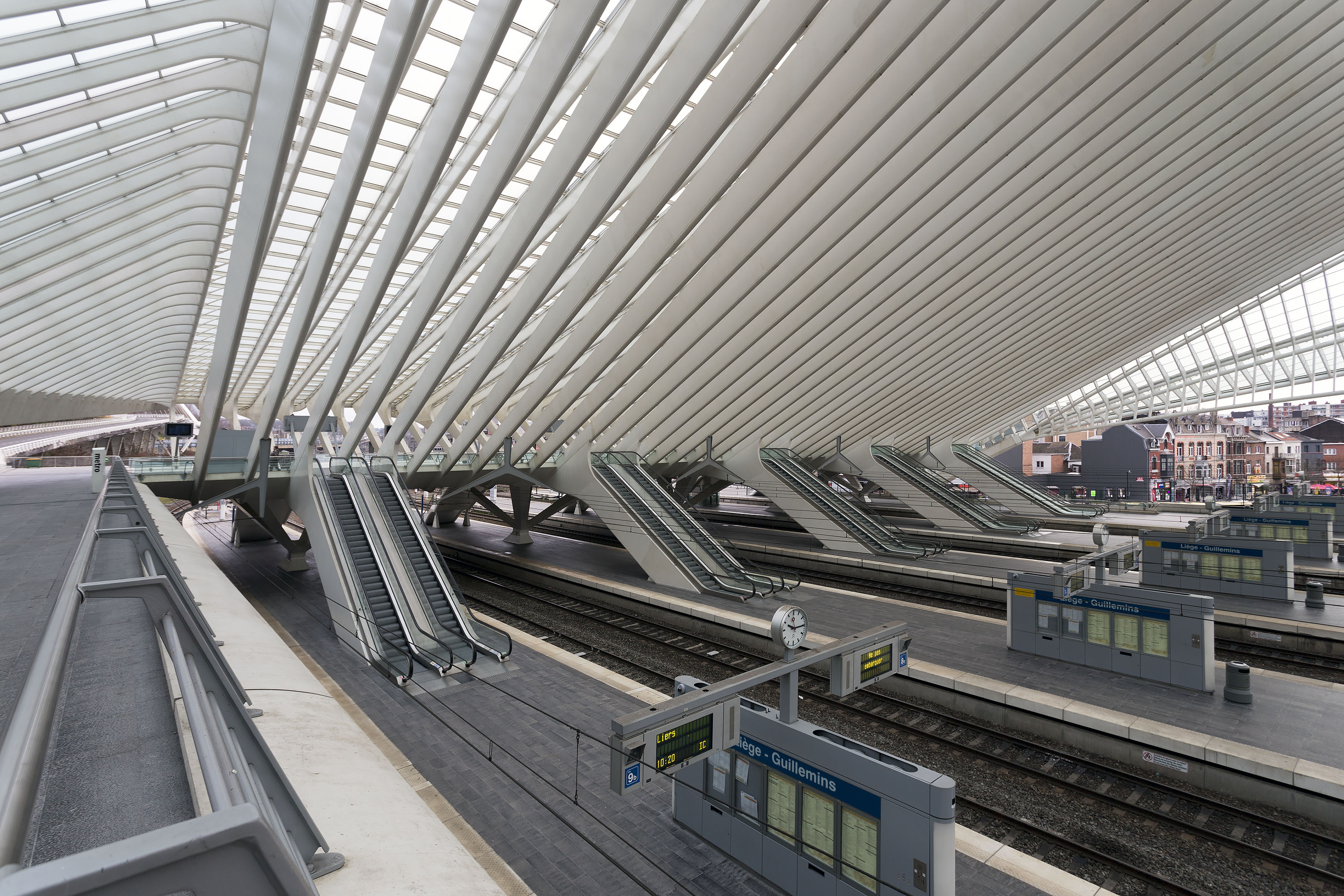 Station Luik- Guillemins van Santiago Calatrava